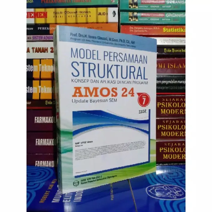 Model Persamaan Struktural dengan Program AMOS 24 edisi 7 oleh Imam ...