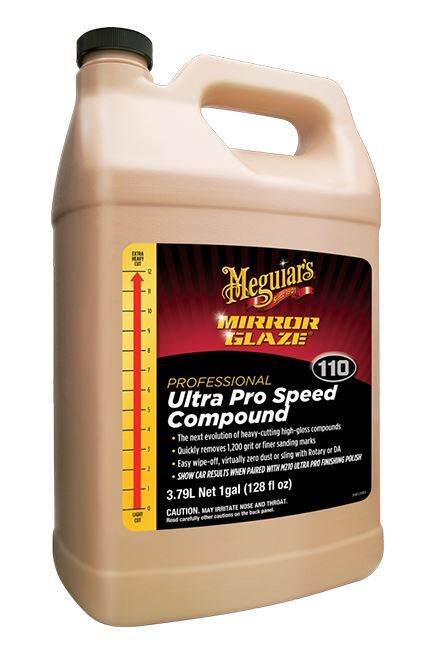 Meguiars M110 Ultra Pro Speed Compound Gallon | Lazada PH