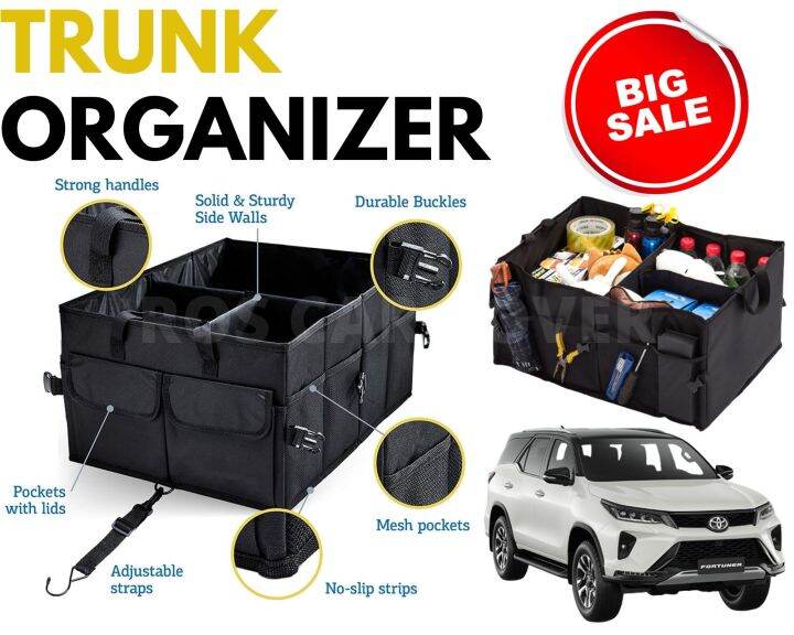 Toyota Fj Cruiser Car Storage (Car Boot Organizer 2000 Liters | Lazada PH