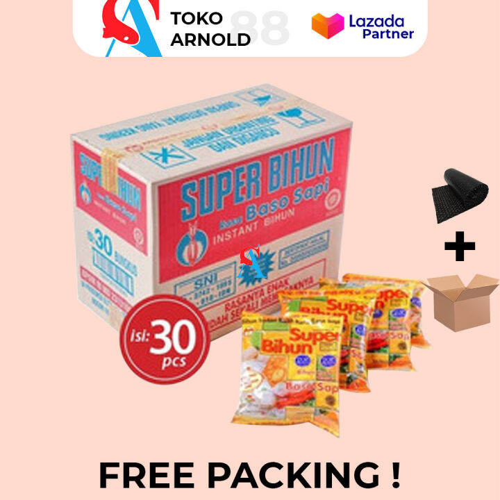 Super Bihun Kuah Baso Sapi 1 Dus Isi 30 Pcs | Lazada Indonesia