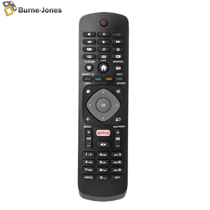 รีโมทคอนโทรลอะไหล่สำหรับPhilipsสมาร์ททีวี12 32PFS6401 60 32PFT5501 ...