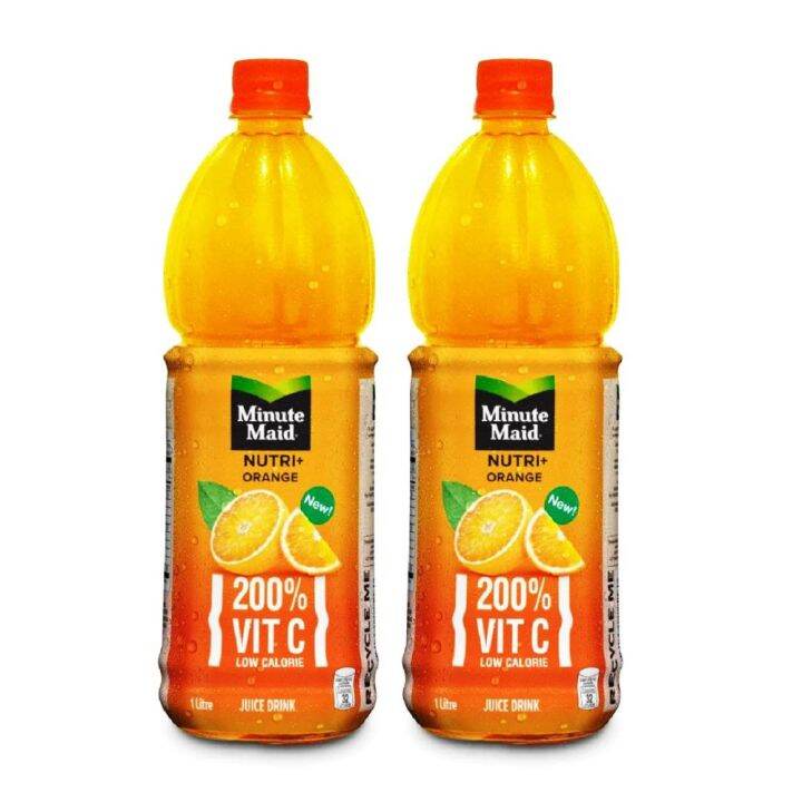 Minute Maid Nutri+ Orange 1L - Pack of 2 | Lazada PH