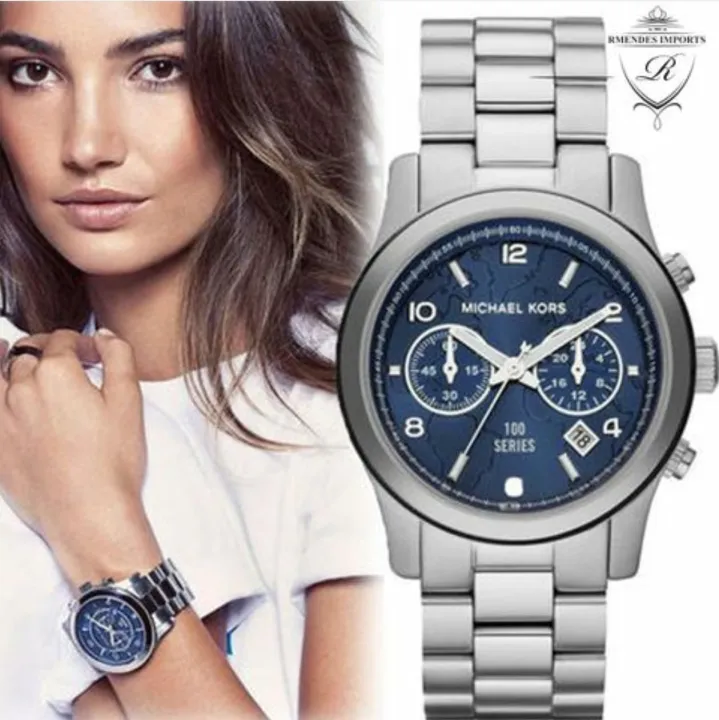 Michael Kors Women's Hunger Stainless Steel Japanese-Quartz Watch ...