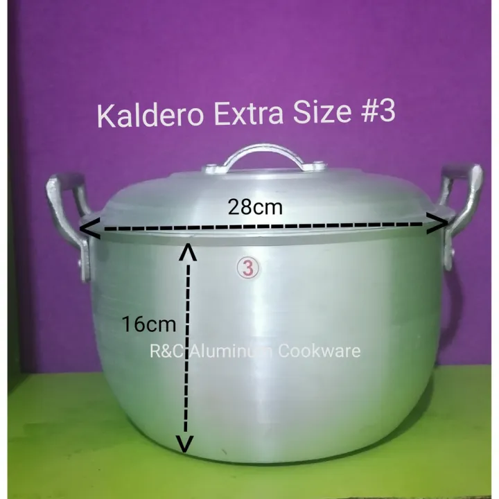 Kaldero Extra Size #3(28cm Diameter, 16cm Height) | Lazada PH