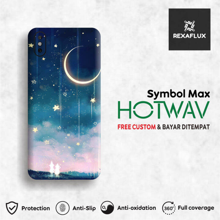 *2PCS* HOTWAV Symbol Max Garskin Case Karakter Bulan | Lazada Indonesia