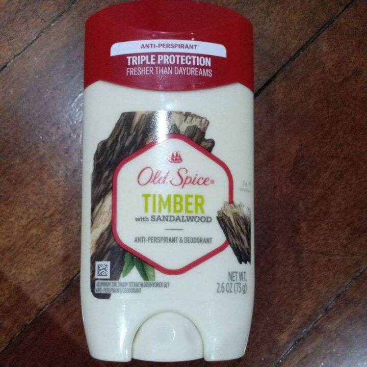 old spice timber with sandalwood 73g antiperspirant/deodorant...1/pc ...