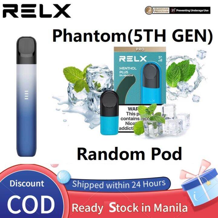 [Free pods ] Relx(5TH GEN) Device Kit FREEinfinity pro podsAuthentic ...