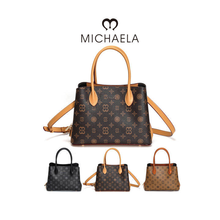 MICHAELA Tote Bag for Women Vintage Fashion Print Top Handle Crossbody ...