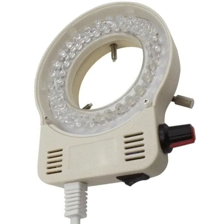 White Adjustable 56 LED Ring Light Illuminator, Suitable for Stereo ...