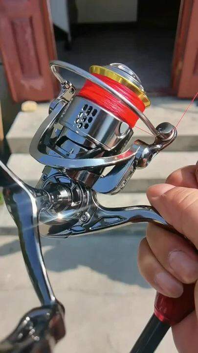 Fishing Reel Lure 2000S3000S Series 5 1 Silver Single double handle ...