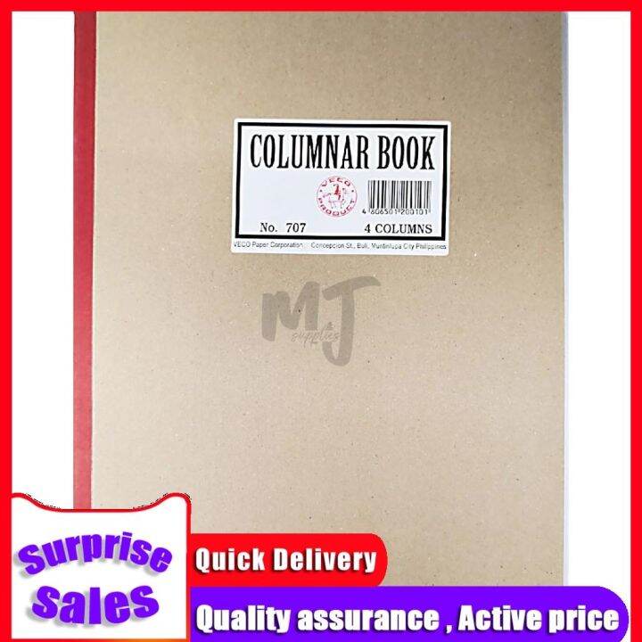 Veco Columnar Book (No. Columns Journal Ledger Record) | Lazada PH