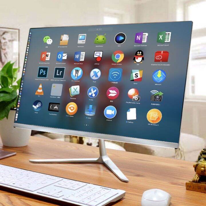 卍 Expose Computer Monitor 24 inch gaming monitor Desktop pc laptop 75Hz ...