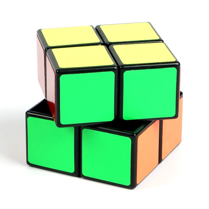 2X2X2มินิความเร็วเริ่มต้นกระเป๋าเมจิก Cube สองชั้น Cube ปริศนาของเล่น ...