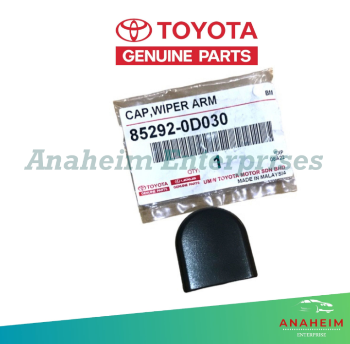Toyota Altis, Fortuner, Hilux, Innova, Vios, Yaris Wiper Arm Cap Cover ...