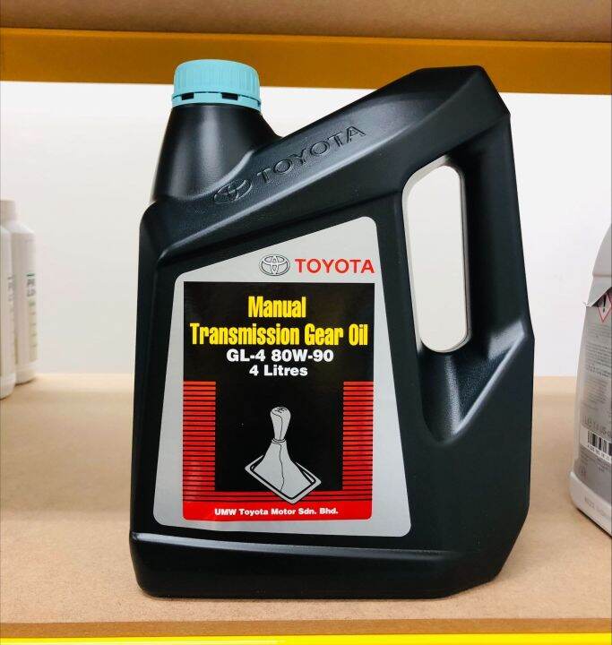 Toyota GL-4 80W-90 Manual Transmission Gear Oil 4L | Lazada