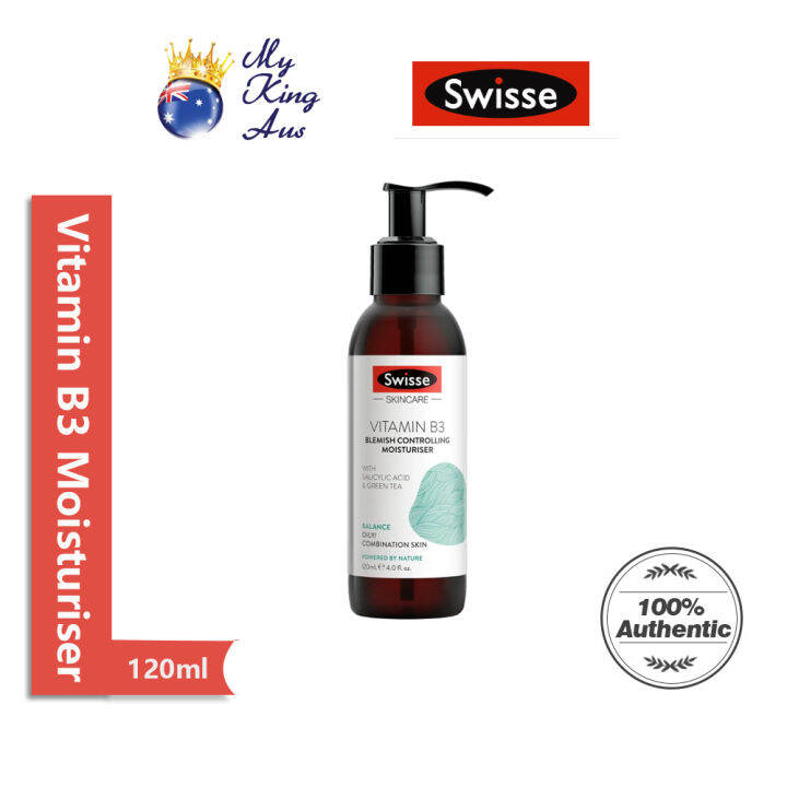 Swisse Vitamin B3 Blemish Controlling Moisturiser 120ml Skin Care [My ...