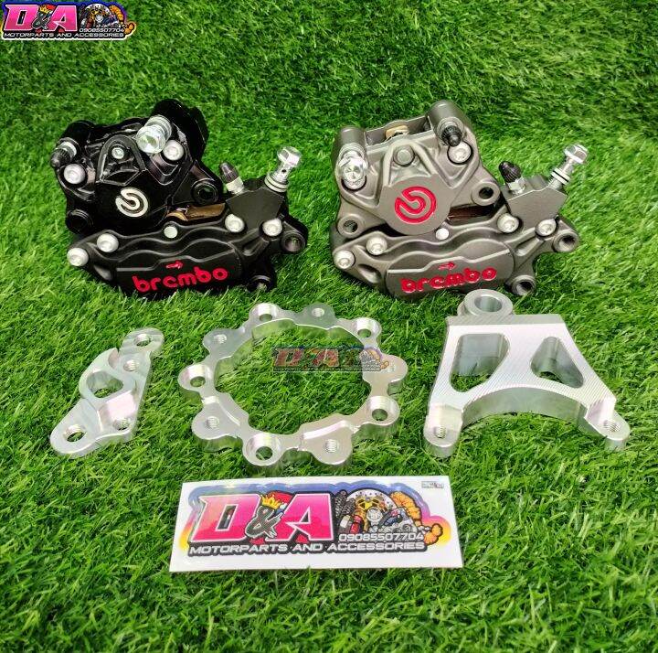 CALIPER SET FOR SNIPER 150 / 155 FRONT AND REAR w/ BRACKET | Lazada PH