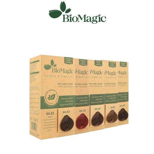 Organic Hair Dye Biomagic Hair Colour Cream Lazada