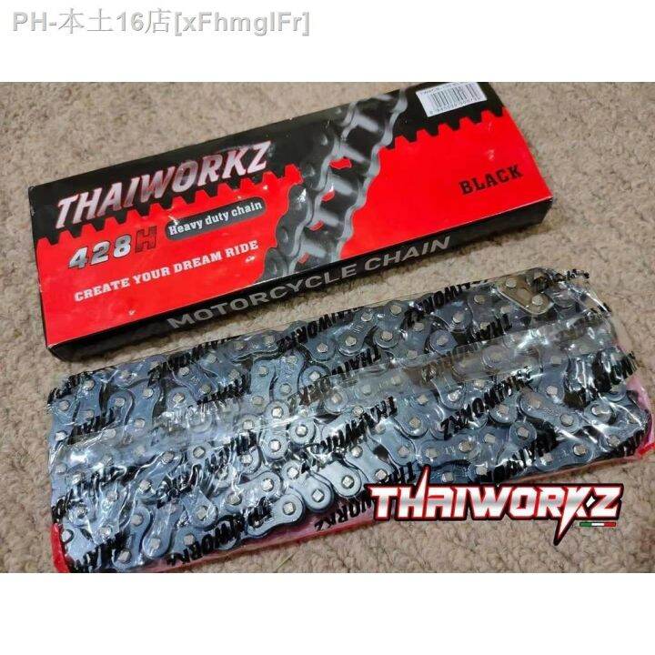Motorcycle spare parts 🇹🇭Thaiworkz Chain 428H-110L/120L/130L SUPER ...