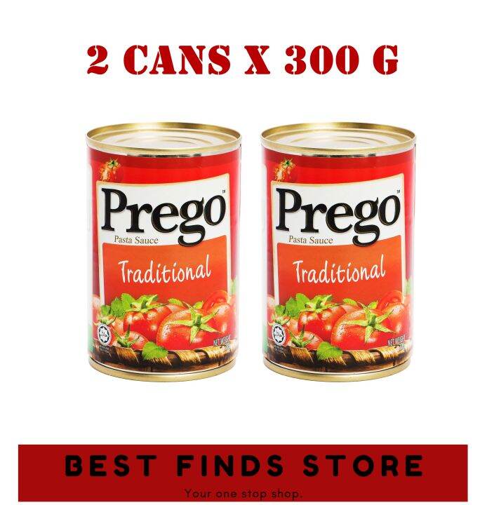 Prego Traditional Tomato Pasta Sauce 300g - Set of 2 | Lazada PH