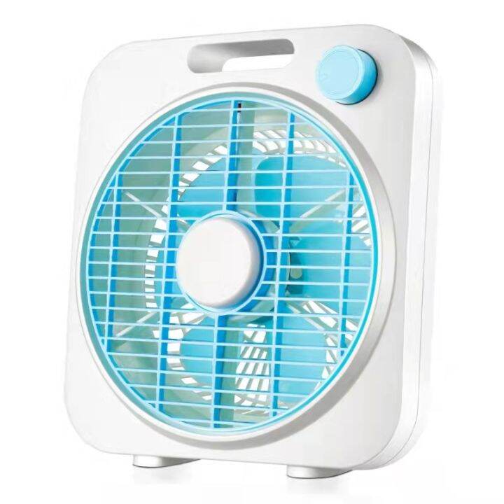 Portable Desktop Silent Square Electric Fan and Household Desk Fan ...
