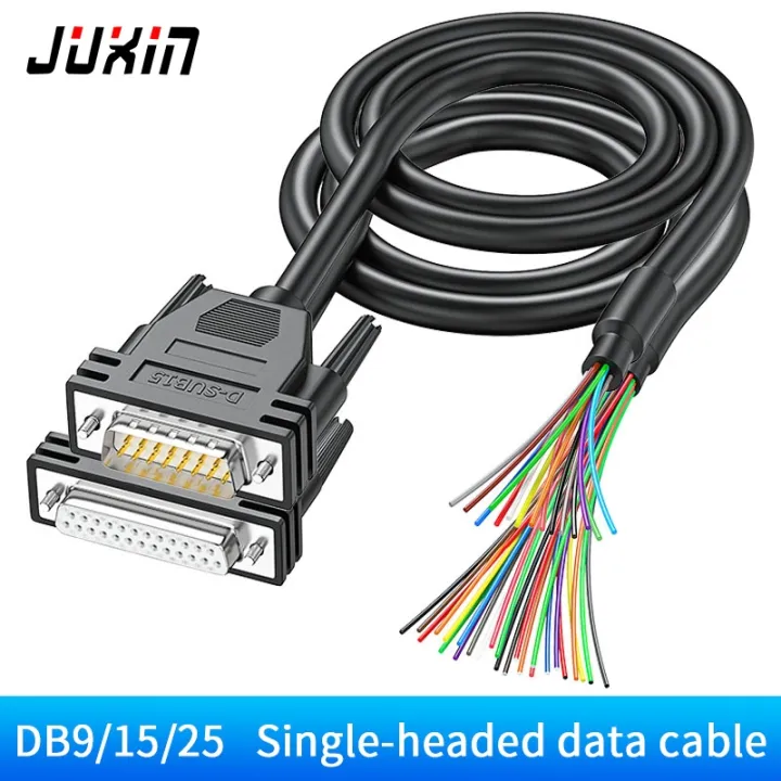 อุปกรณ์เสริมเครื่องเสียง DB9 DB15 DB25 DB37 M/F connector RS232 Serial Cable D-SUB 9 pin 15 25 ...