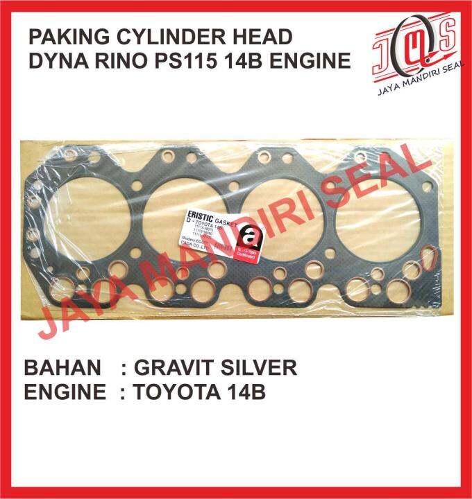 PAKING GASKET CYLINDER HEAD KOP ONLY DYNA RINO PS115 PS 115 14B | Lazada Indonesia