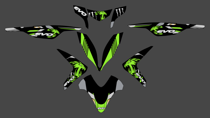 Keeway Sip 125 decals laminated | Lazada PH