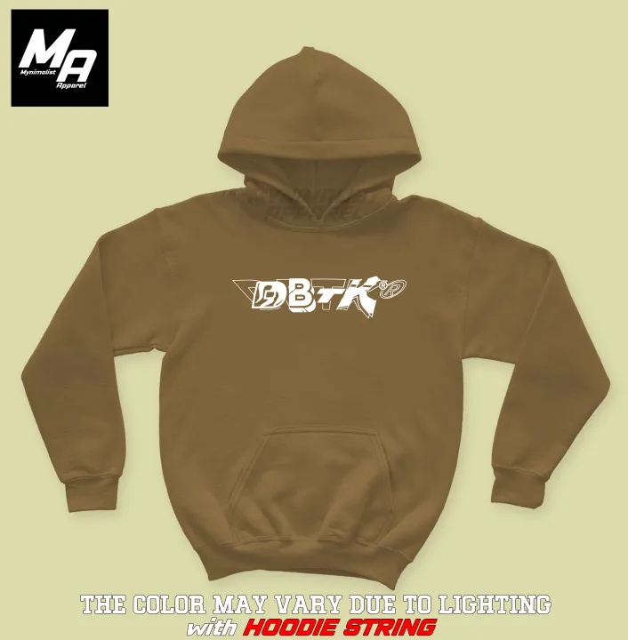 DBTK (Don't blame the kids) Minimalist Print Hoodie Jacket Long Sleeve ...