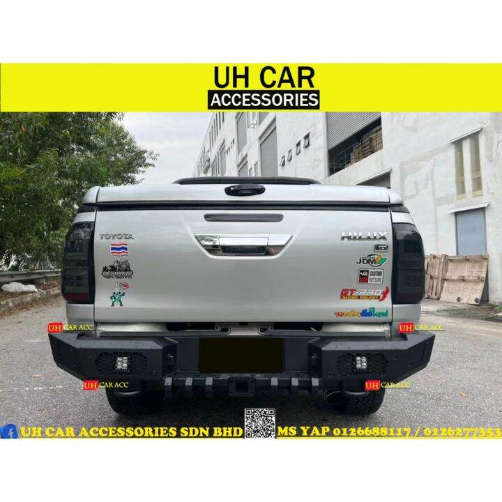NISSAN NAVARA NP300 PRO4X FORCE TK STEEL REAR BUMPER BULL BAR | Lazada