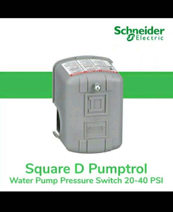 Pressure Switch Pumptrol by Schneider Square-D Authentic | Lazada PH
