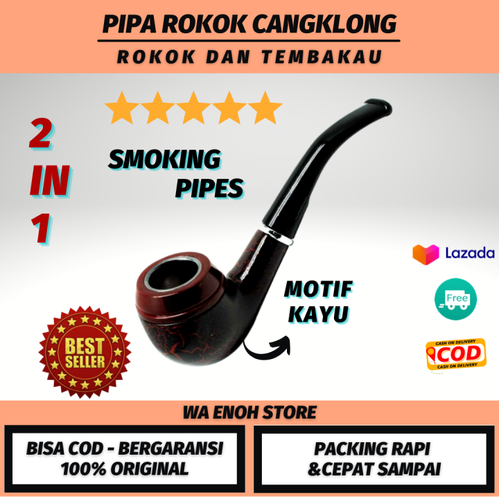 [LANGSUNG KIRIM] Pipa Rokok Cangklong Murah Unik Original TERLARIS ...