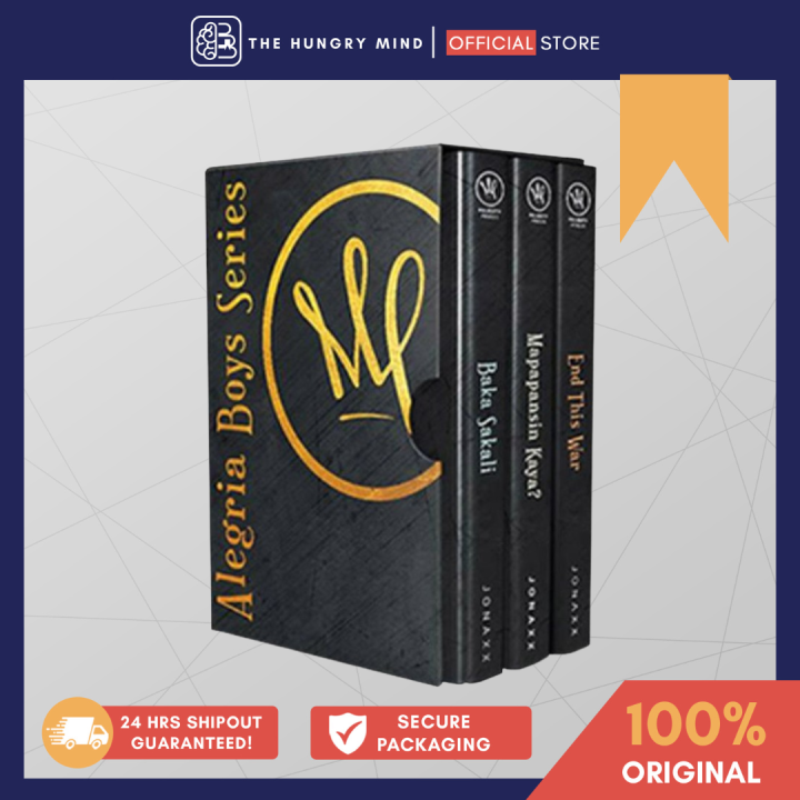 Alegria Boys Series Boxed Set (ORIGINAL) By JONAXX Soft Cover Books ...