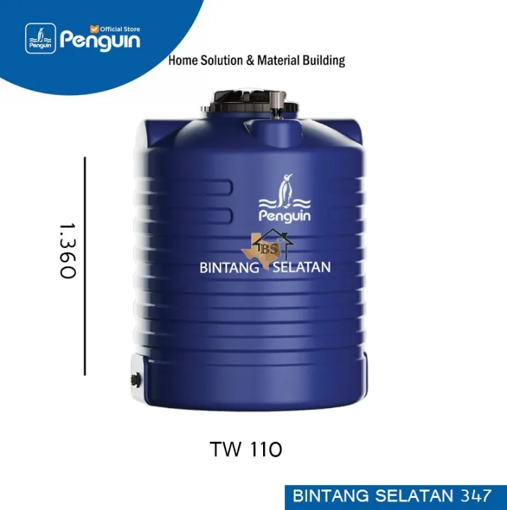 TOREN PENGUIN TW 110 TW110 TANGKI / TOREN / TANDON AIR BLOW 1000 LITER ...