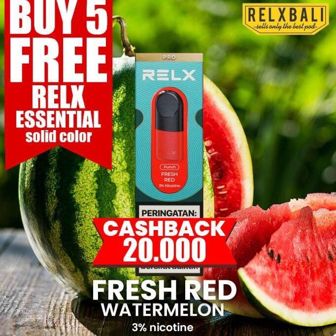 RELX Infinity Pod Pro - Fresh Red / Semangka. | Lazada PH
