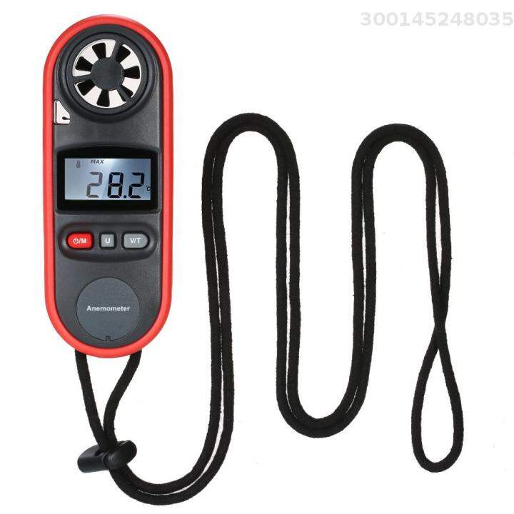 Mini Digital Anemometer Beaufort Scale IP67 Thermometer Handheld ...