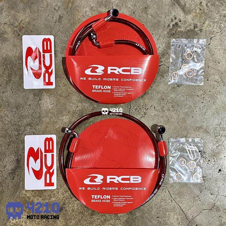 RCB TITANIUM TEFLON BRAKE HOSE (UNIVERSAL) | Lazada PH