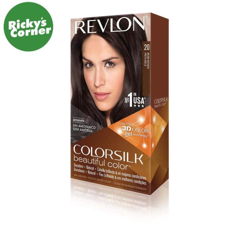 revlon colorsilk brown black 20 hair color | Lazada PH
