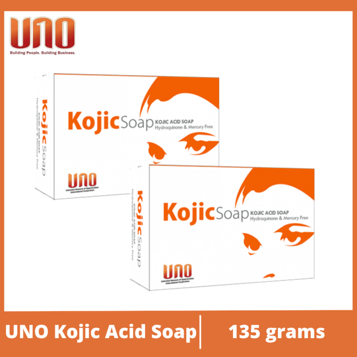 Original UNO Natura White Kojic Soap 135 grams ( 2 Boxes ) | Lazada PH