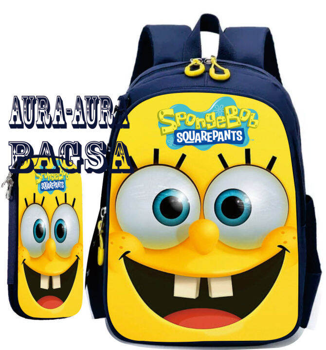 tas sekolah anak AURAAURA BAGS-- Bisa Bayar Ditempat[COD} tas SPONGEBOB ...