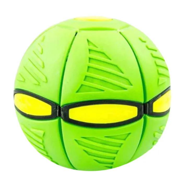 Tian Magic Flying Saucer Ball Deformation Ball Led Light Music Elastic ...
