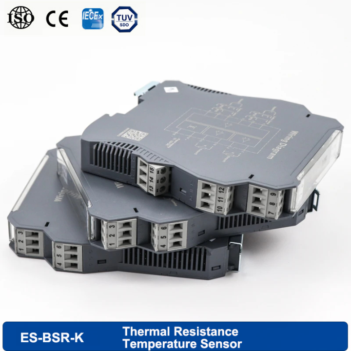 BSR-K Thermal Resistance Signal Isolation multichannel emperature Isolator 4-20Ma Pt100 CU50 ...