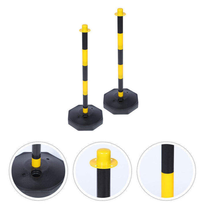 VORCOOL 2 Pcs Safety Cone Warning Post Column Construction Crowd ...