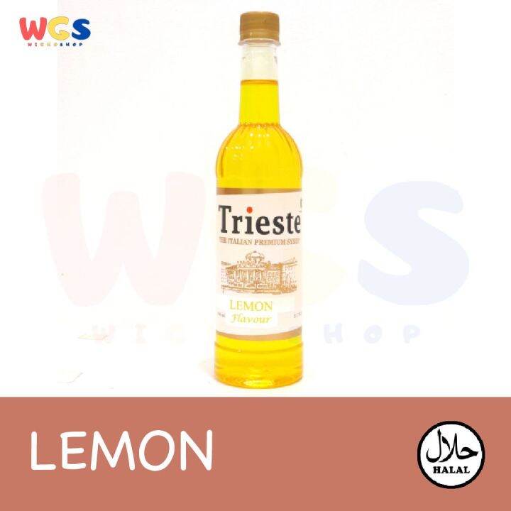 Trieste Syrup Lemon Flavored 650ml - Sirup Rasa Lemon | Lazada Indonesia