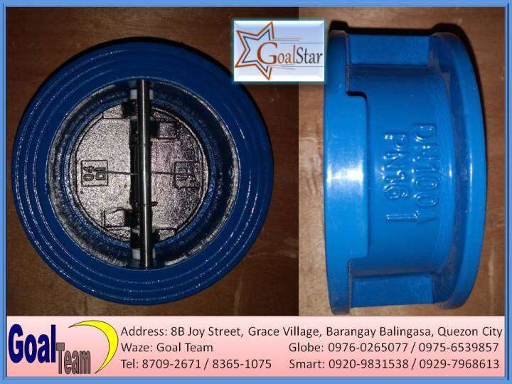 Wafer Check Valve 100mm (4in) | Lazada PH