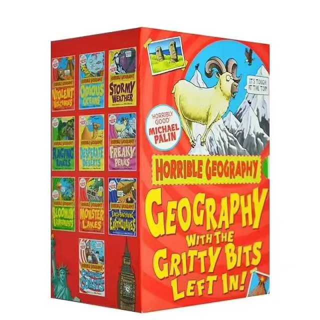 Horrible Geography Collection 10 Books Box Set Pack By Anita Ganeri ...