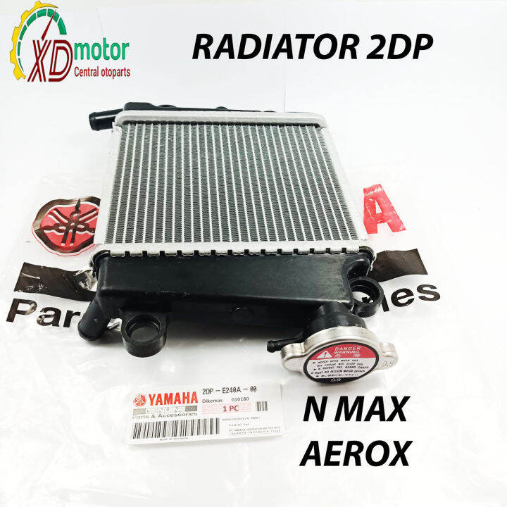 RADIATOR 2DP NMAX AEROX 155 YAMAHA KUALITAS ASLI ORIGINAL | Lazada ...