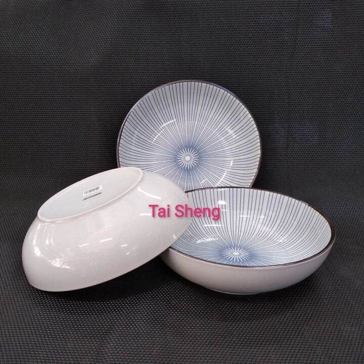 Japanese Style Classic Grass Pattern Ceramic Bowl Pinggan Mangkuk Viral ...