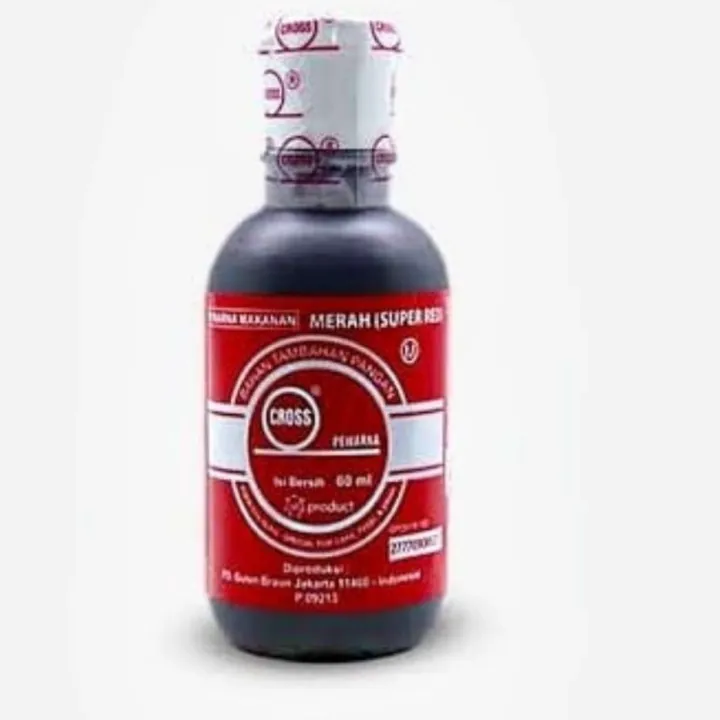 Pewarna Cross Merah Super Red | Lazada Indonesia