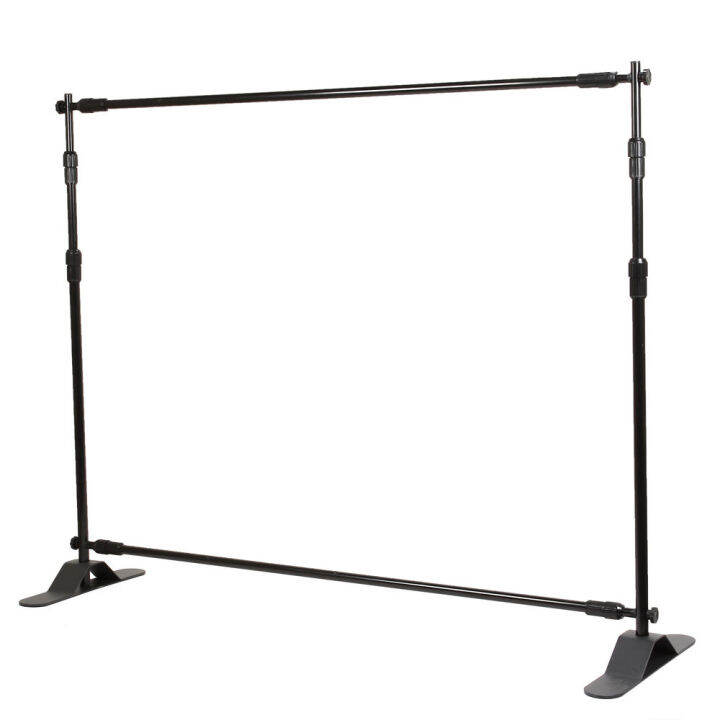 Adjustable Economy Telescopic Jumbo Banner Backdrop Stand With Banner ...